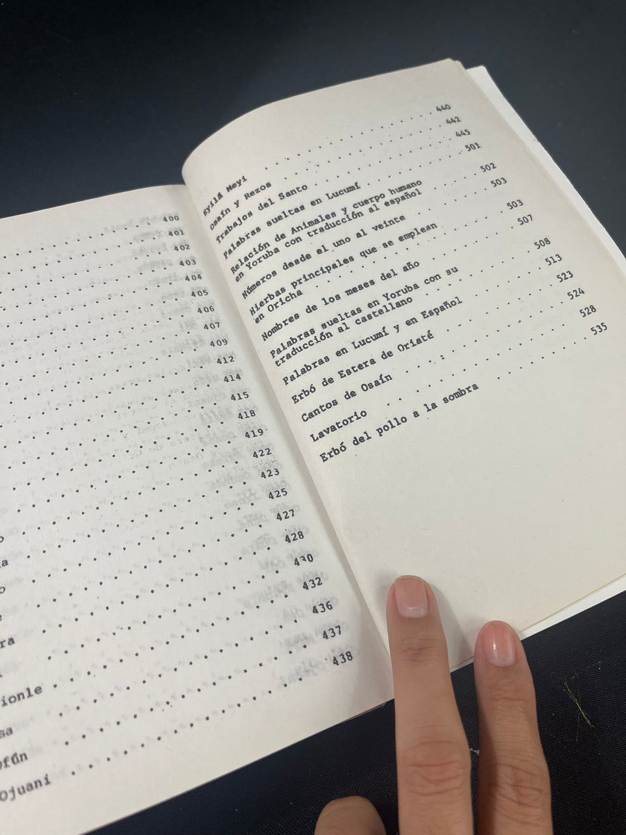Libro de Santero,Secretos del Oriate – Botanica Oshun Tampa